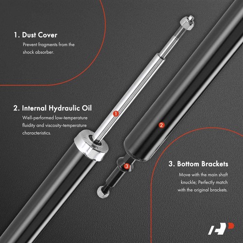 A-Premium Rear LH & RH Shock Absorber for BMW X1E84 2013 2014 2015 2.0L ...
