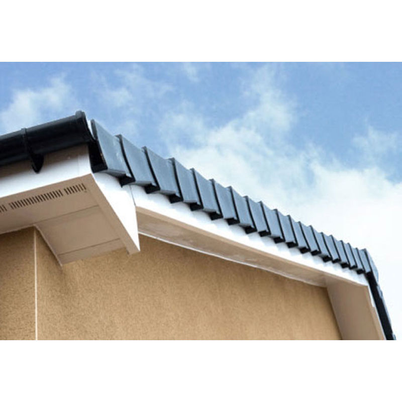 Roof Dry Verge Cap x 50 Easy Trim Universal Plastic Tile Cap System ...