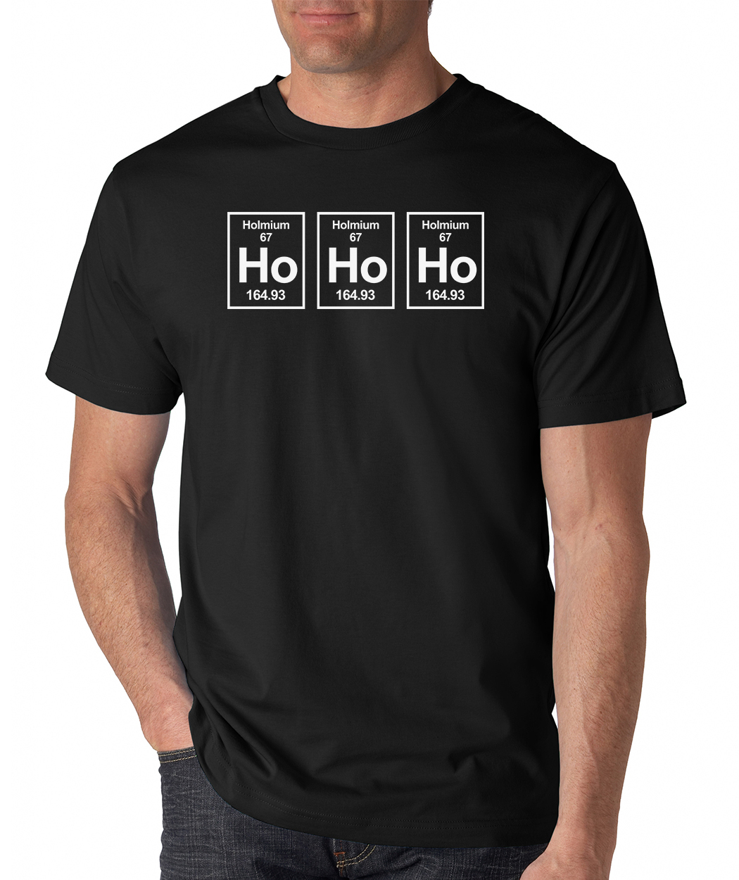 HOHOHO funny periodic table christmas santa claus chemistry science ...