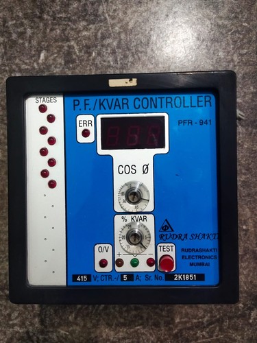 P.F./KVAR CONTROLLER PFR-941 | eBay
