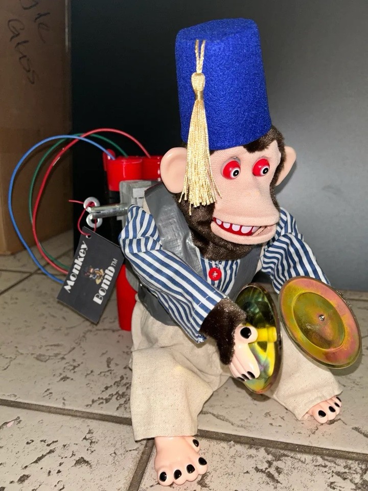 Upgrade Arcade Talking Monkey Bomb® Prop Life Size Figure | eBay