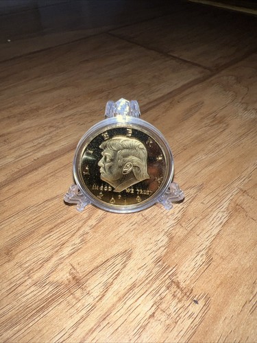 Trump Gold Plated Commemorative 2019 Coin Uncirculated RARE | eBay