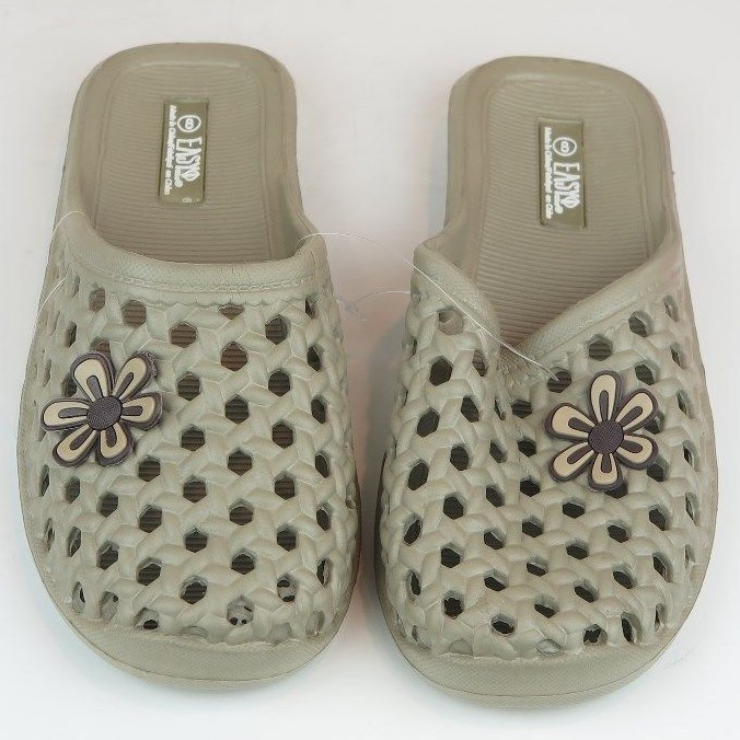 Women's EVA Slide Slippers Sandals Flower Red Black Blue Sizes 6-11 New ...