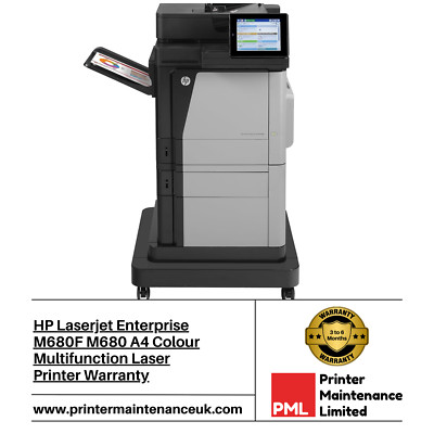 HP Laserjet Enterprise M680F M680 A4 Colour Multifunction Laser Printer ...