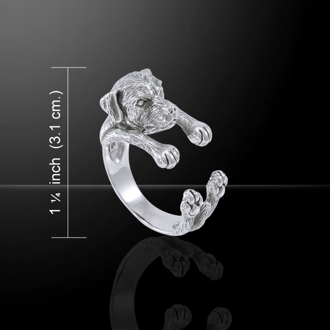 Rottweiler Dog 925 Sterling Silver Ring Fine Best Friend Jewelry | eBay