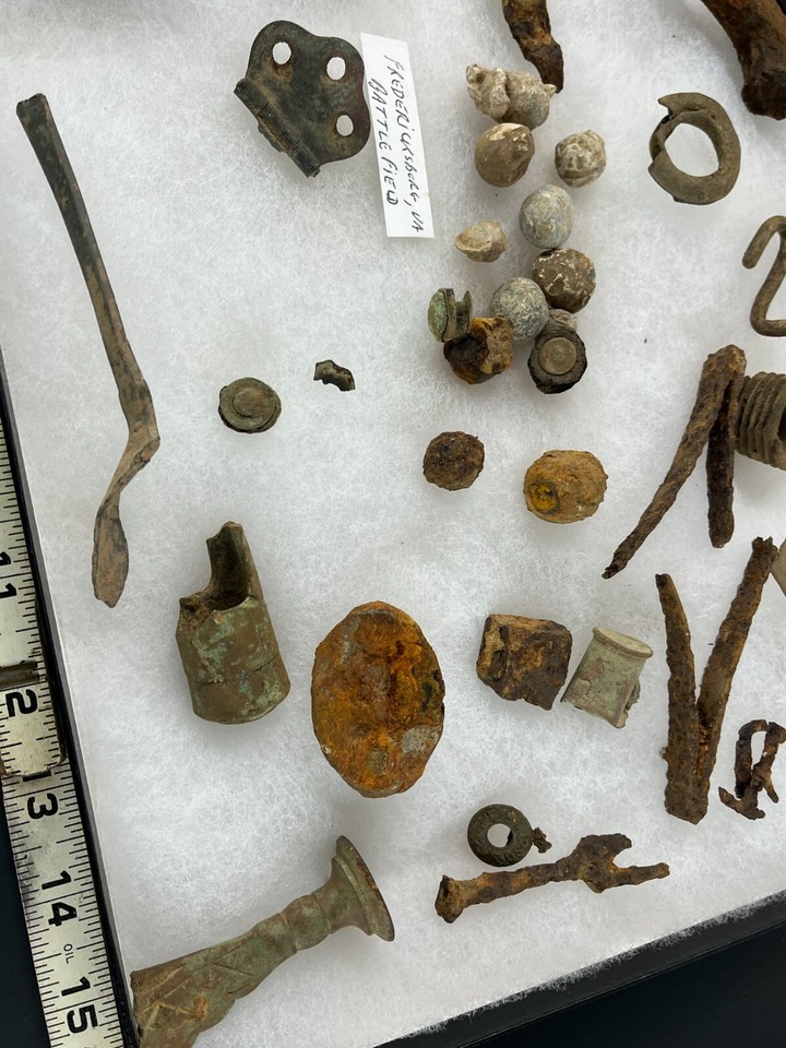Huge Lot Antique Civil War Relics Bullets Relics Fredericksburg VA ...