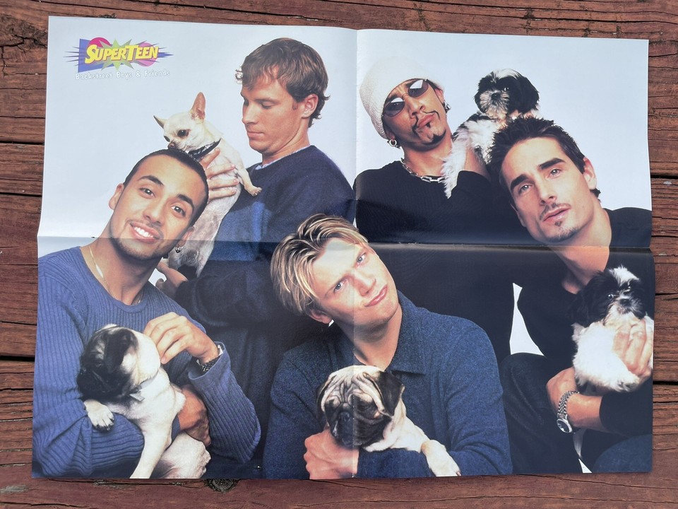 N'Sync Justin Timberlake Backstreet Boys Two Sided Poster 15x20 | eBay