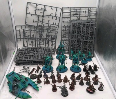Eldar Aeldari Lot, Wave Serpent, War Walkers, Wraith guard, Warhammer ...