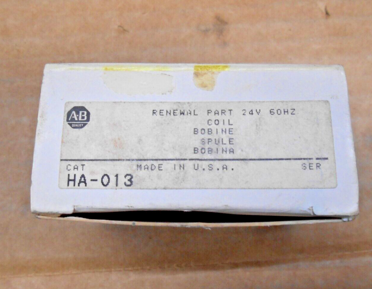 1 NEW NIB ALLEN BRADLEY HA-013 HA013 COIL 24 VOLT 60 HZ (2 AVAILABLE ...