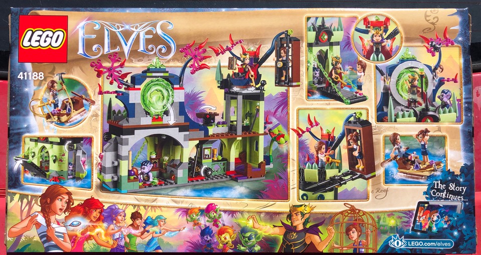 LEGO - Elves - 41188 Breakout From the Goblin King's Fortress - New ...