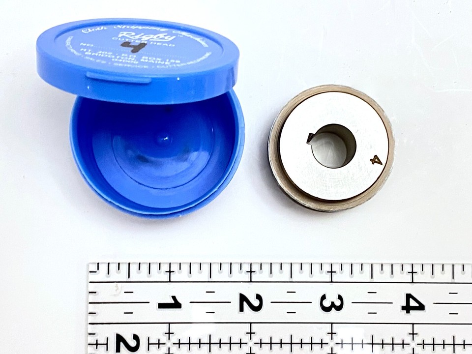 VINTAGE RIGBY CLOTH STRIPPING MACHINE CUTTER HEAD #4 | eBay