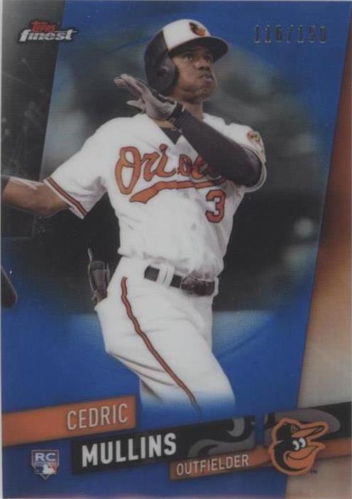 2019 Topps Finest - Cedric Mullins #73 Blue Refractor /150 (RC) for ...