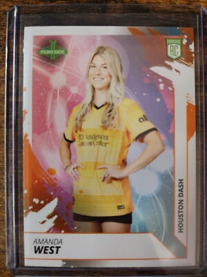 2024 Parkside NWSL Vol. 1 Amanda West Rookie RC #156 Houston Dash | eBay