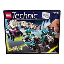 LEGO 8233 Blue Thunder vs. the Stinger Instructions and Parts List