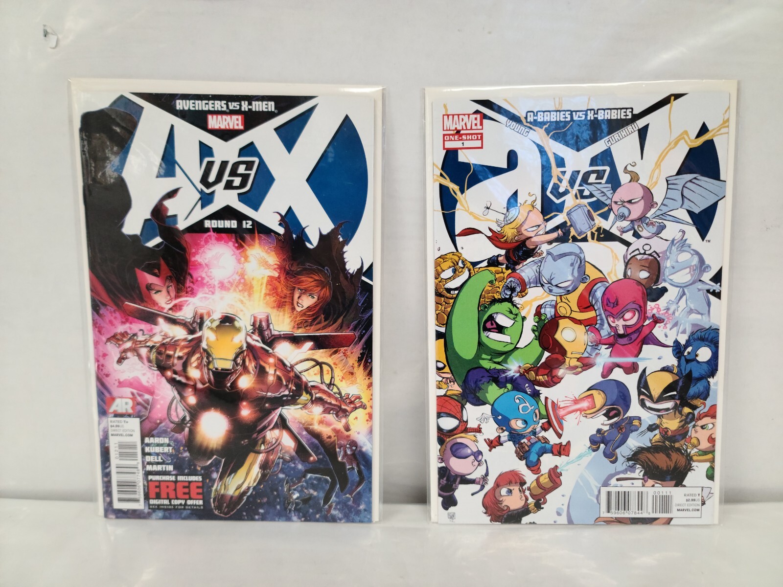 Avengers Vs X Men Babies Poster
