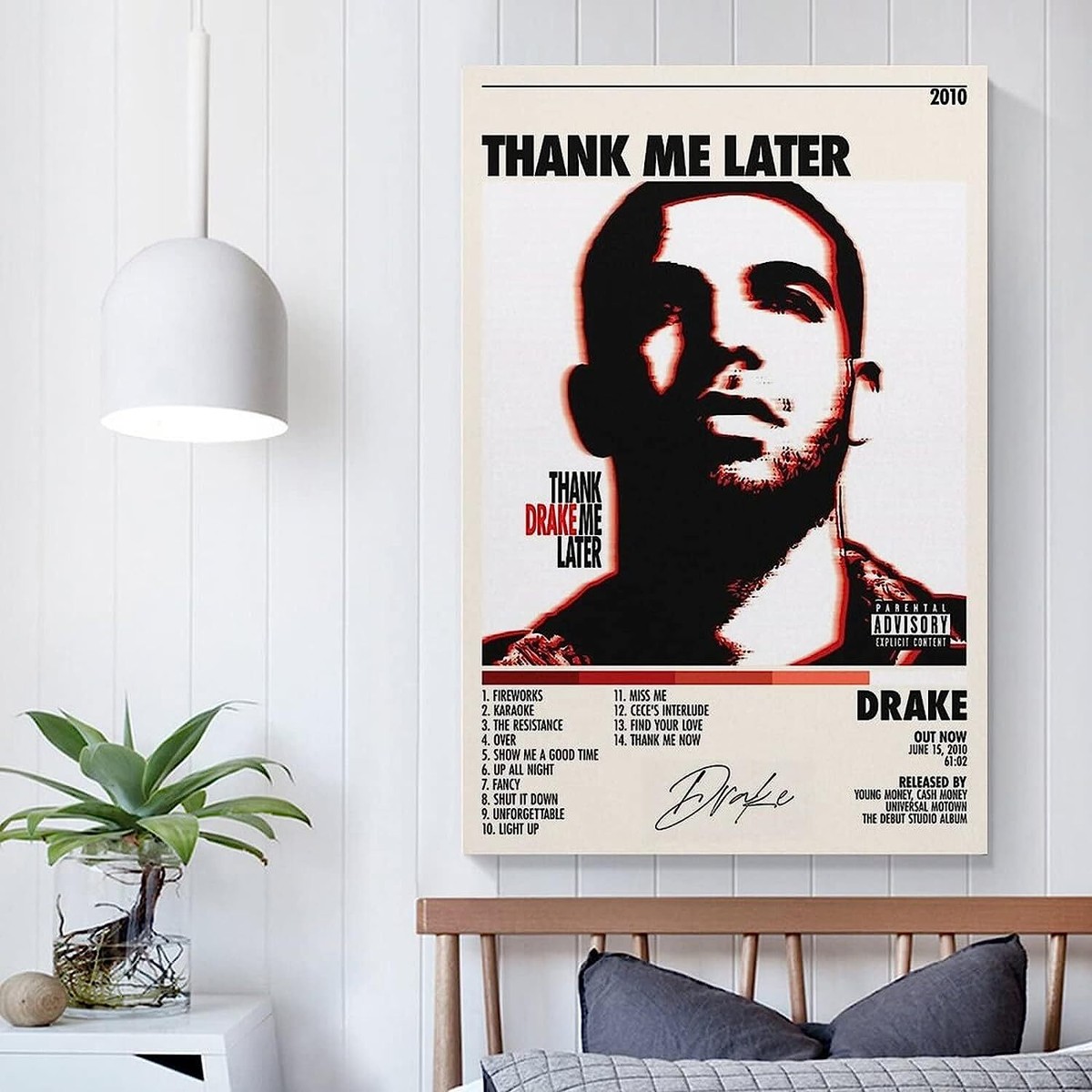 Drake Poster Thank Me Later