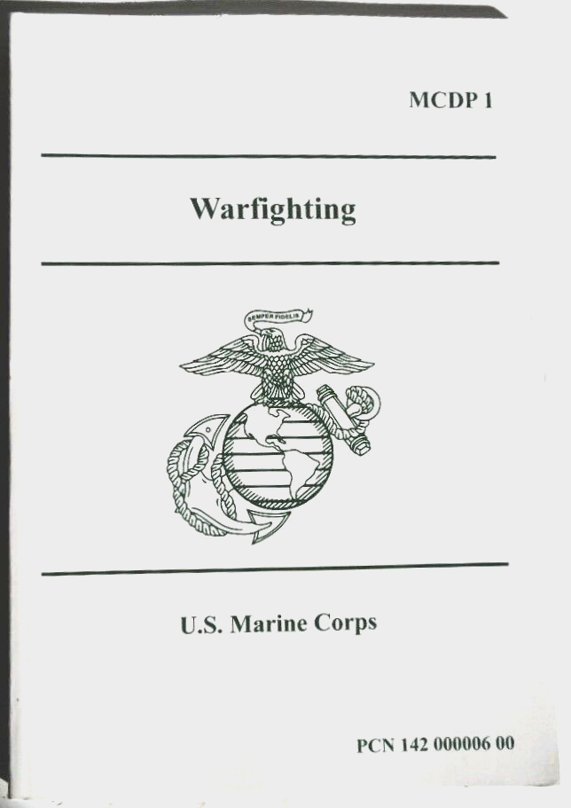 Marine Corps Doctrinal Publication MCDP 1 Warfighting 1997 2018 gender ...