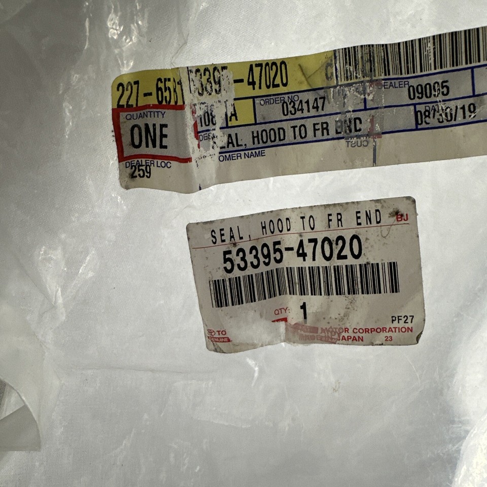 OEM Genuine TOYOTA Prius Plug-In 2012 - 2015 Hood Front Bumper Panel ...