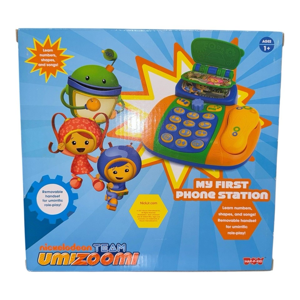 Nickelodeon Team Umizoomi My First Phone Station Toy With Box Nick Jr ...