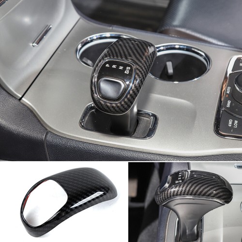 Carbon Fiber ABS Inner Gear Shift Knob Trim For Dodge Charger /Durango ...