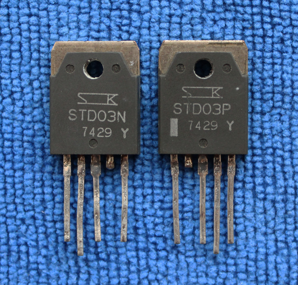 1pairs OR 2pcs STD03N-Y/STD03P-Y STD03NY/STD03PY STD03N/STD03P TO-3P-5 ...