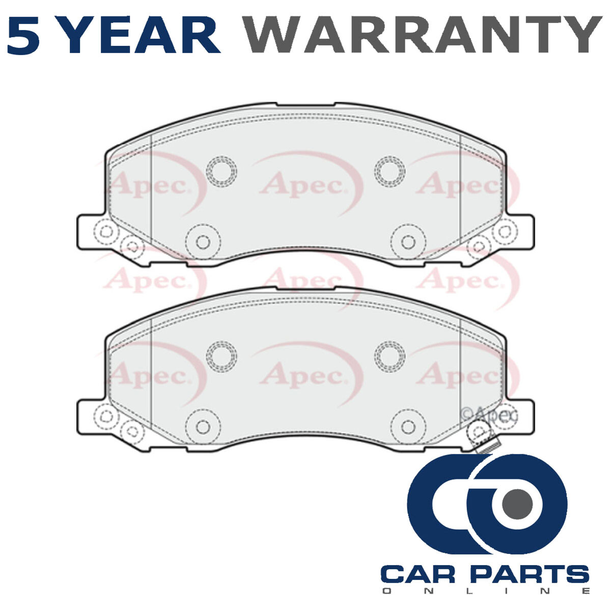 Brake Pads Set Front CPO Fits 9-5 Insignia 1.6 2.0 TiD TTiD 2.8 ...
