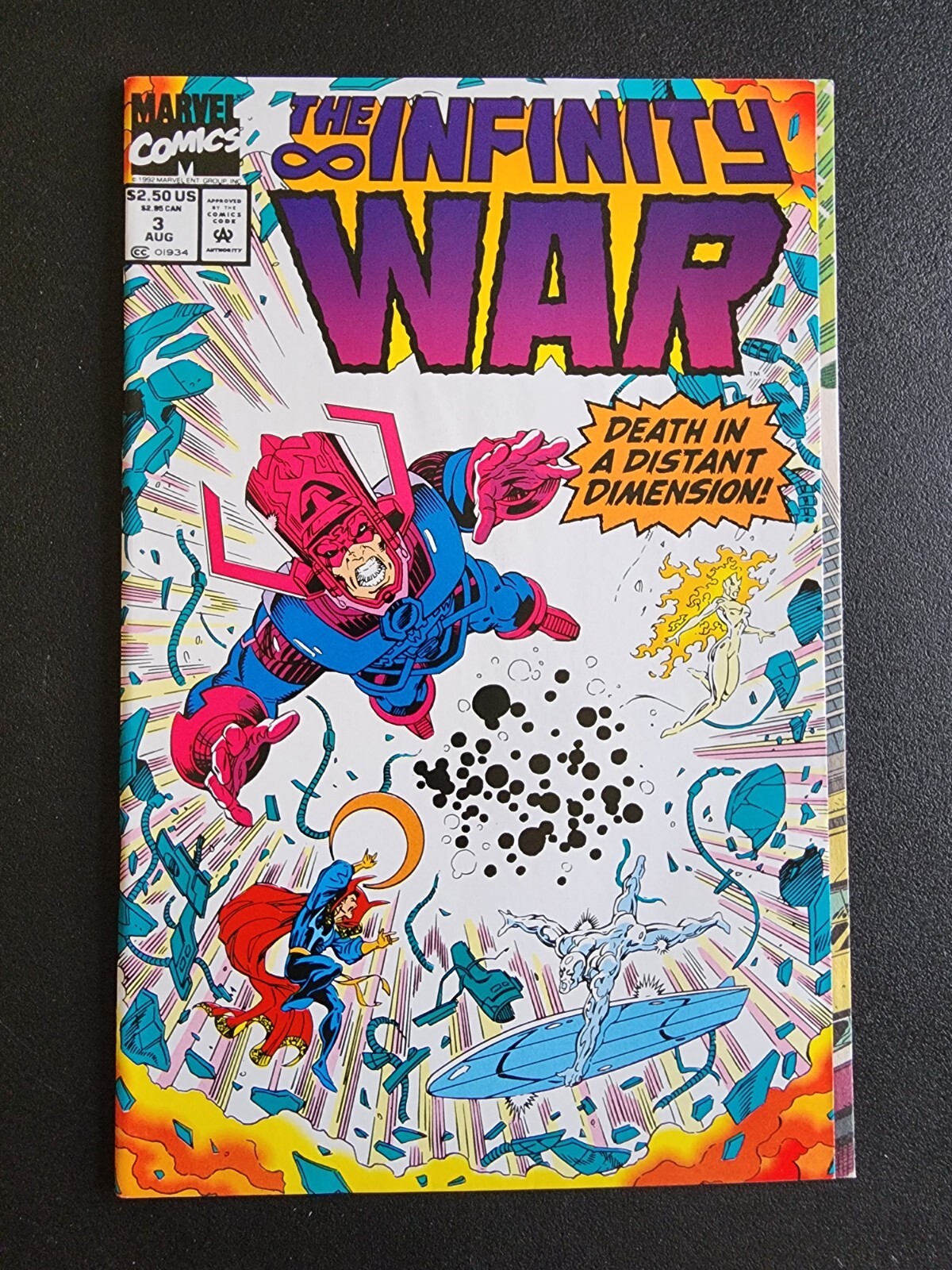 Marvel Comics The Infinity War #3 August 1992 Ron Lim Art | eBay