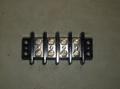 MOLEX FIBER BEAU 2800 4 POSITION DUAL ROW TERMINAL BLOCK FREE SHIPPING ...