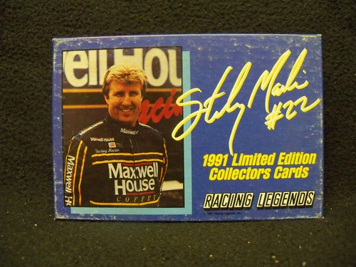 Sterling Marlin #22 1991 Racing Legends Cards - Winston Cup - Factory ...