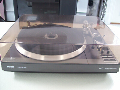 Phillips Electronic 867 Direct Control Turntable Spins Tested | eBay