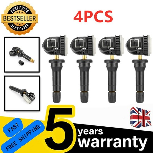 4Pcs TPMS Tyre Pressure Sensor For Ford Focus Fiesta EV6T-1A180-DB EV6T ...