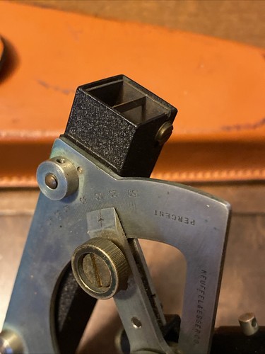 VINTAGE KEUFFEL & ESSER CO. BRASS SURVEYORS HAND LEVEL SIGHT SCOPE ...