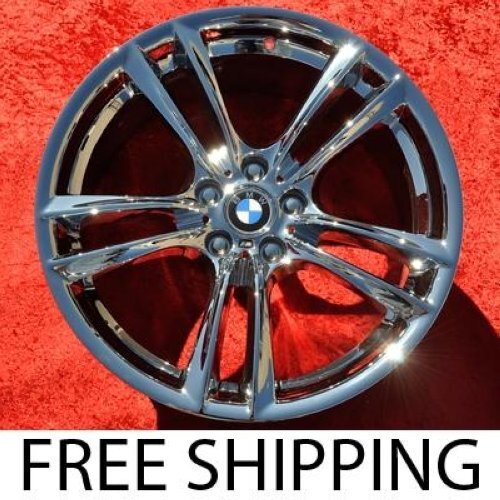 Set of 4 Chrome 20" BMW 740i 750i 760i 535i 550i Style 303 OEM Wheels ...