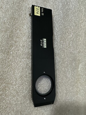 Zeiss foto 35/4x5 slider microscope filter component insert 47 17 81 ...