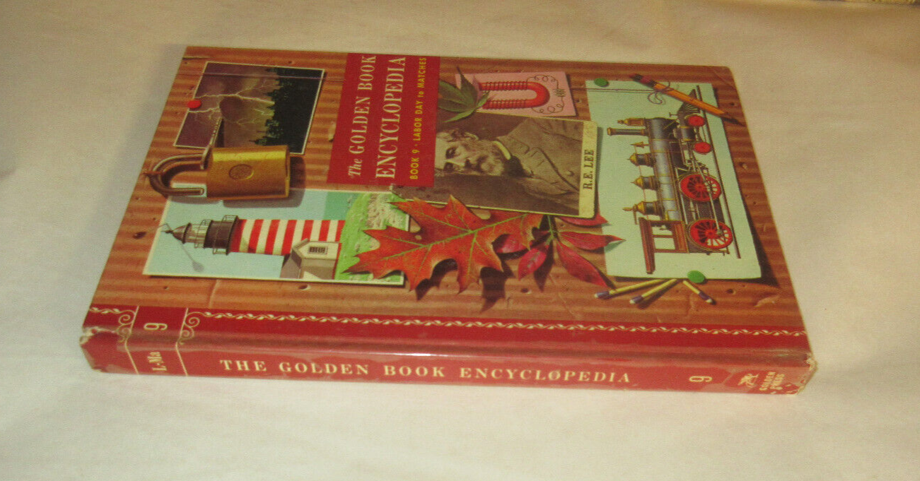 1959 The Golden Book Encyclopedia Book 9 | eBay