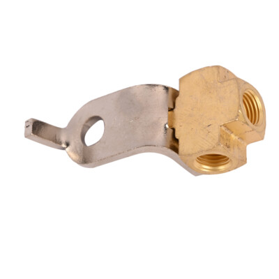 Brake Line Tee For 3/16" Tube w/ Mounting Bracket Inverted Flare 3/8 ...