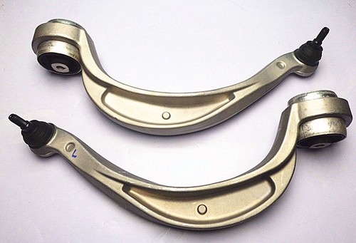 PAIR NEW FRONT LOWER CONTROL ARMS (CURVE ARM) FOR AUDI A4 / S4 B9 2015 ...