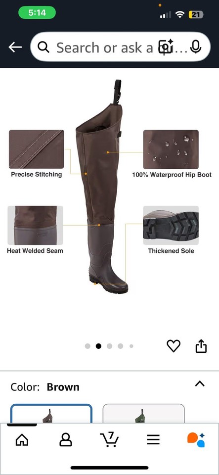 TIDEWE Hip Wader, Lightweight Hip Boot For Men and Women | eBay