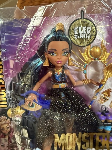 Monster High Cleo De Nile Doll, Ball Party Dress, Cobra Shoes, Scarab ...