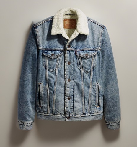 Levi’s Sherpa Trucker Jacket Blue Type III 163650044 Men’s Size 2XL | eBay