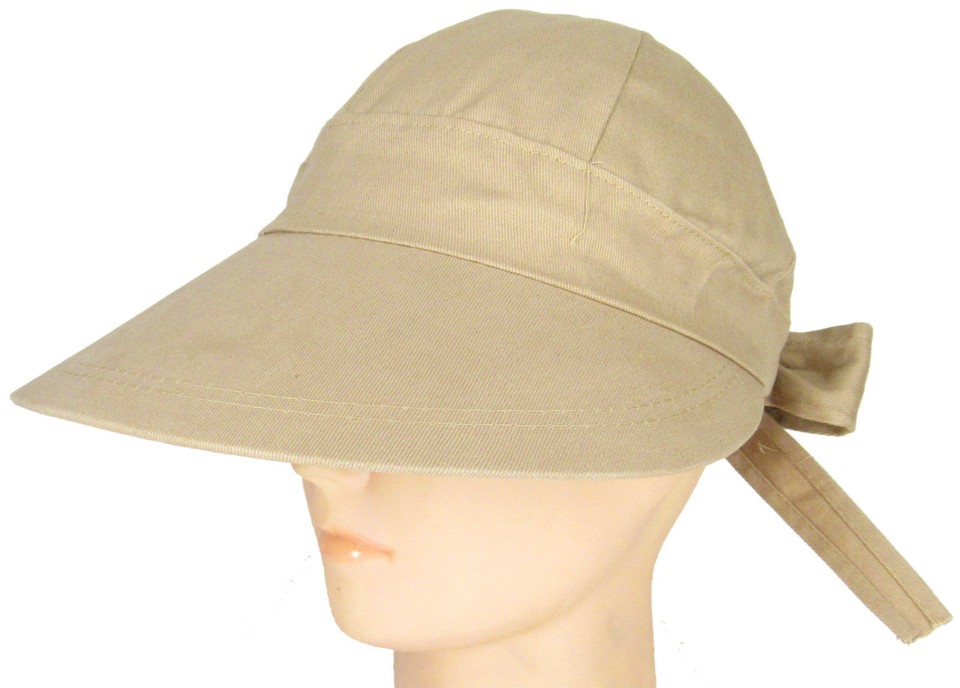 Women Ladies Summer Large Visor Hat Cap Wide Brim Sun UV Protection | eBay