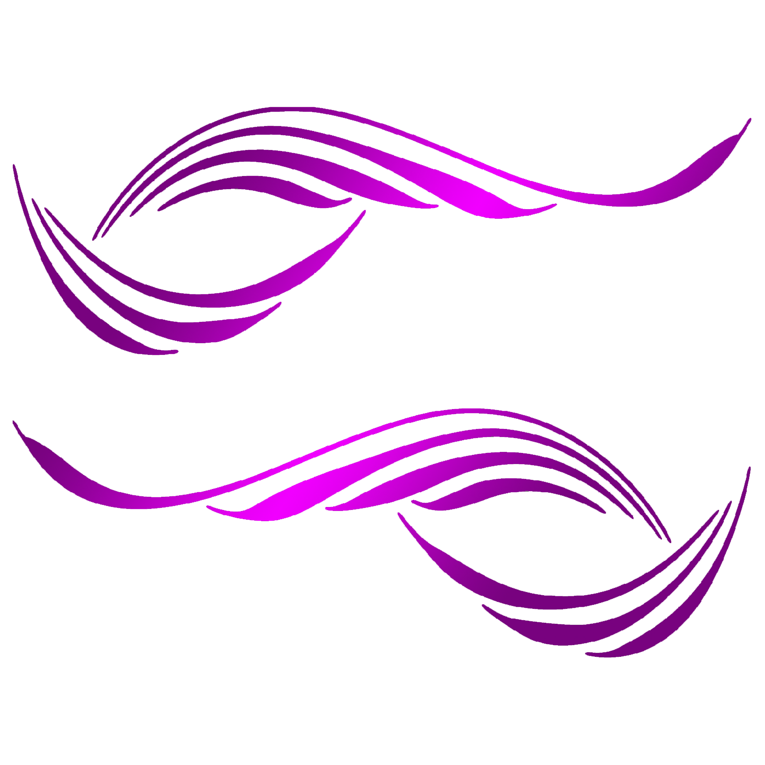 High-Quality Vinyl Pinstripe / Scroll Decal -Many Colors & Sizes- Free ...