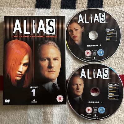 Alias - Series 1, Volume 1 (DVD, 2003), ONLY DISCS & COVER. NO CASE ...