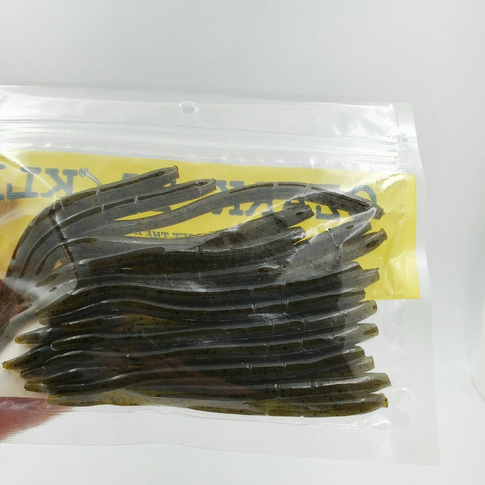 Ozark Tackle Little Slick 4.75" Finesse Style Smooth Body Worm 20 Pk ...