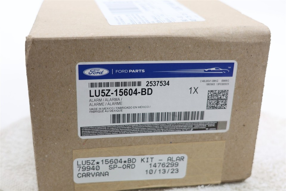 NEW OEM Ford Keyless Entry & Alarm Control Module LU5Z-15604-BD ...