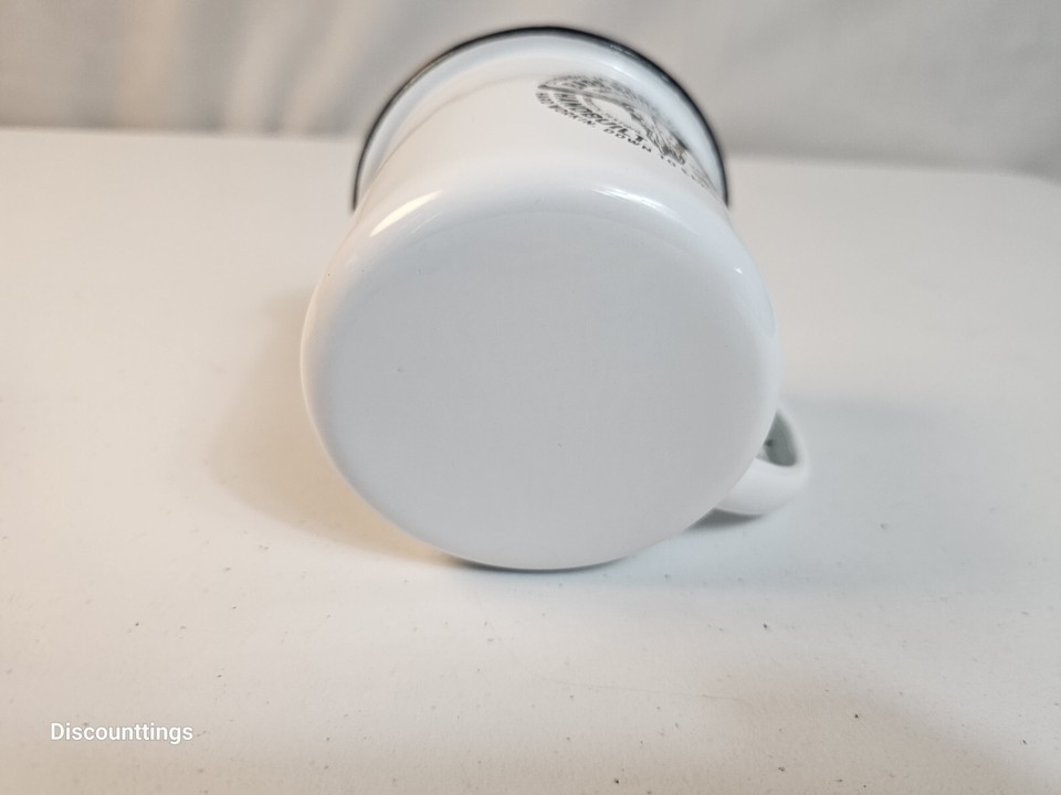 Bare Bone Vodka Enamelware Advertising Mug Coffee Cup | eBay