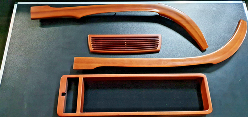 RARE! Mercedes 113 W113 Pagoda SL 230SL 250SL 280SL oak wood set ...