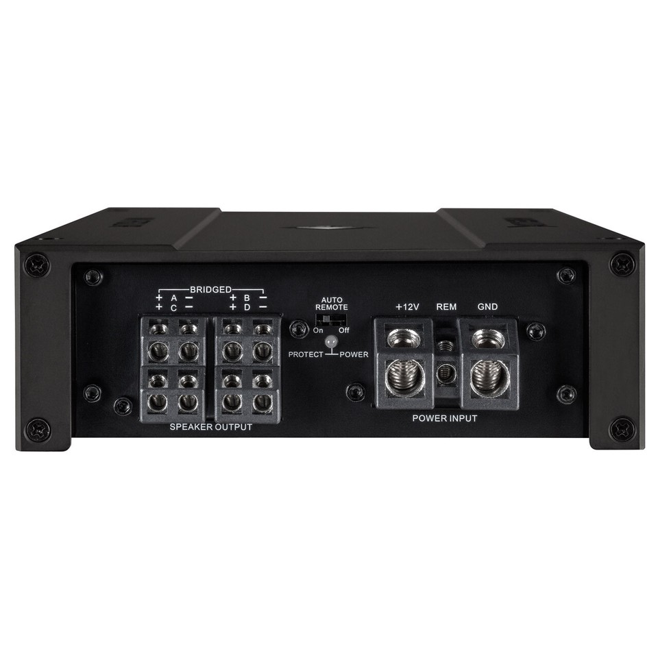 HELIX M FOUR DSP 4x100W RMS AMP WITH INTEGRATED 10-CHANNEL DSP HI-INPUT ...