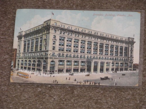 Brandeis Building, Omaha, Neb, used vintage card | eBay