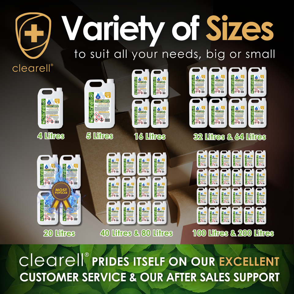 Clearell 16L - 20L CLEAN BURN Premium Paraffin | For Aladdin Heater Oil ...